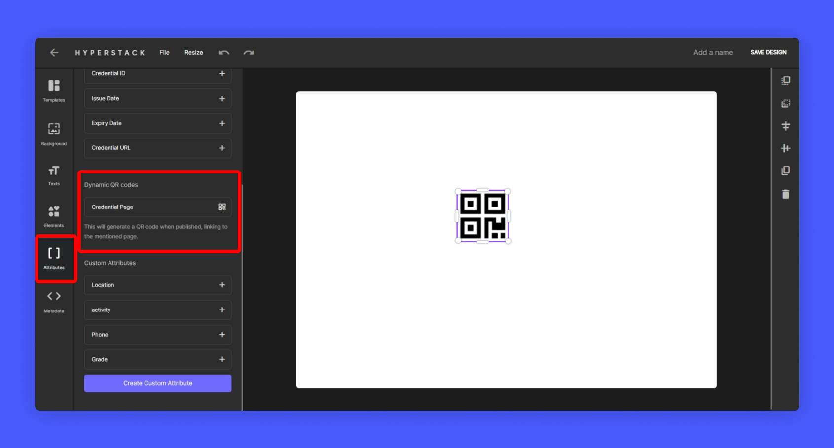 Designing Certificate | Hyperstack - Smart Digital Certificates & Badges