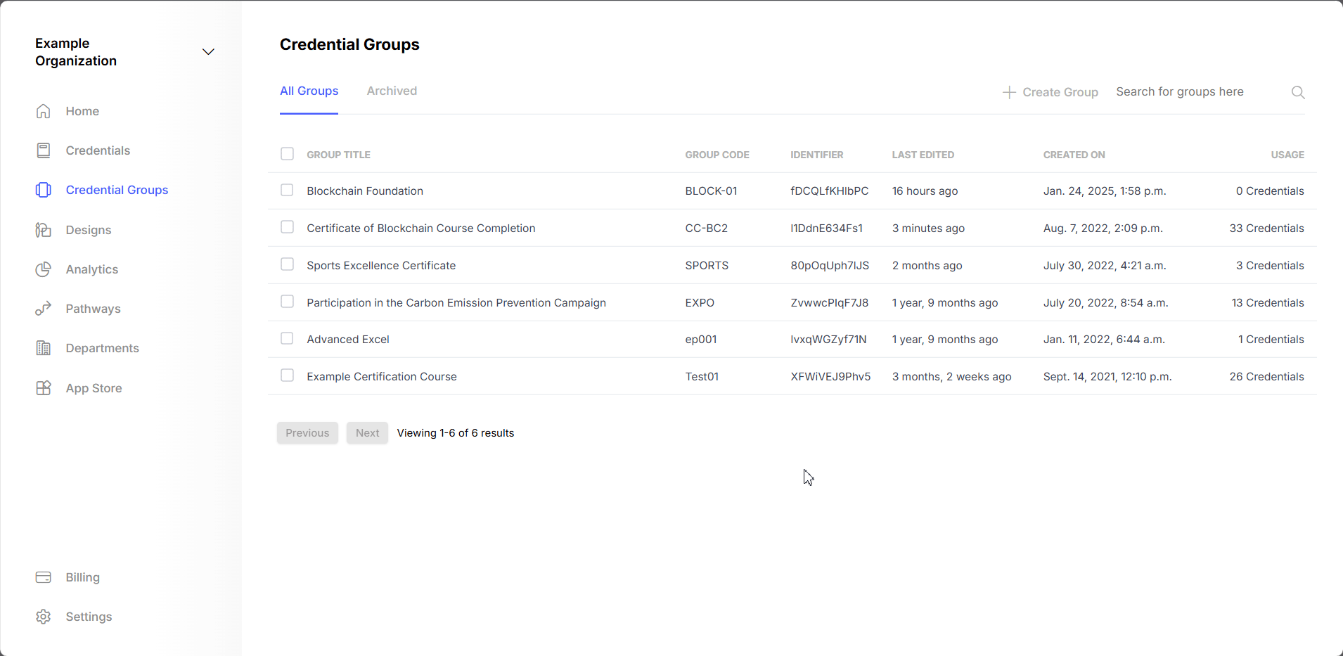 Showcase Page Setup | Hyperstack - Smart Digital Certificates & Badges